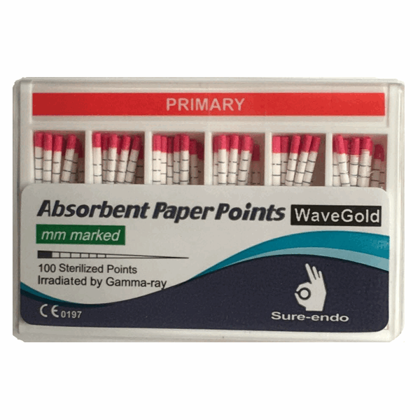 PAPIRPOINTS WAVE ONE GOLD SURE-ENDO - med in a.s.